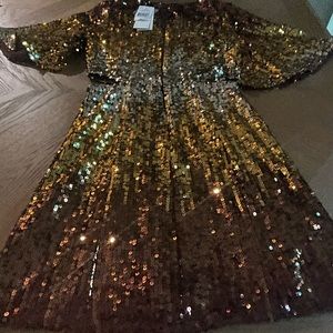 French Connection | Dresses | French Connection Estari Ombre Sequin ...